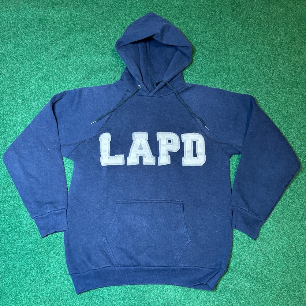 Vintage 70s 80s Lapd Beverly Hills Cop Mens Large La … - Gem